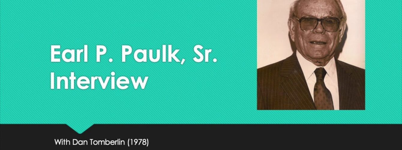 Interview of Earl Paulk Sr. by Dan Tomberlin – All #ourCOG News