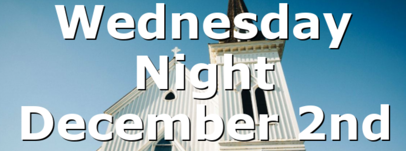 Wednesday Night December 2nd – All #ourCOG News
