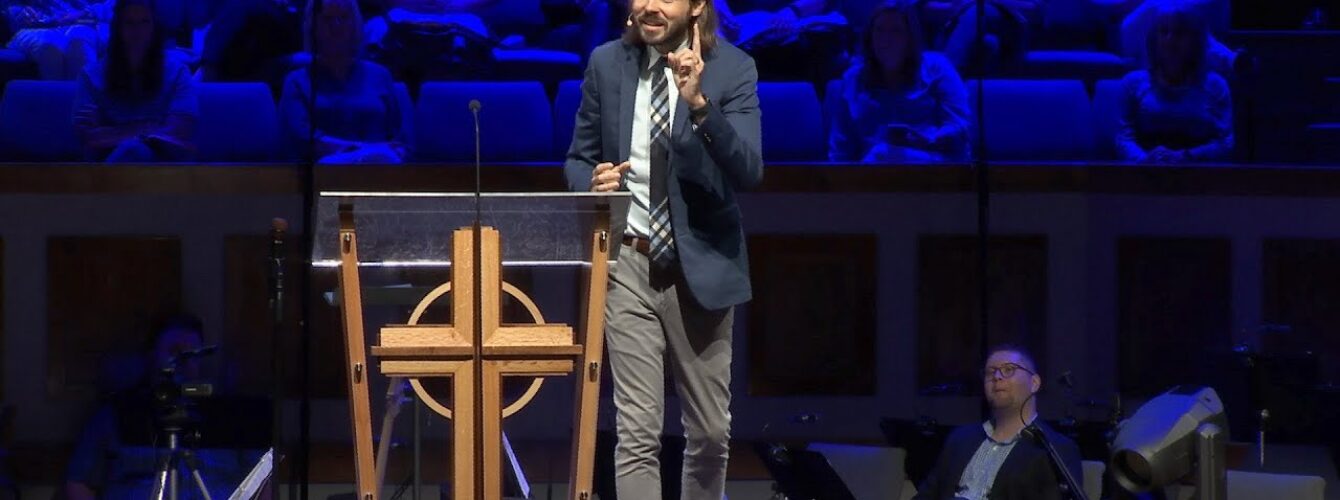 Guest speaker Dr. Justin Walker speaks about the simple truths found in ...