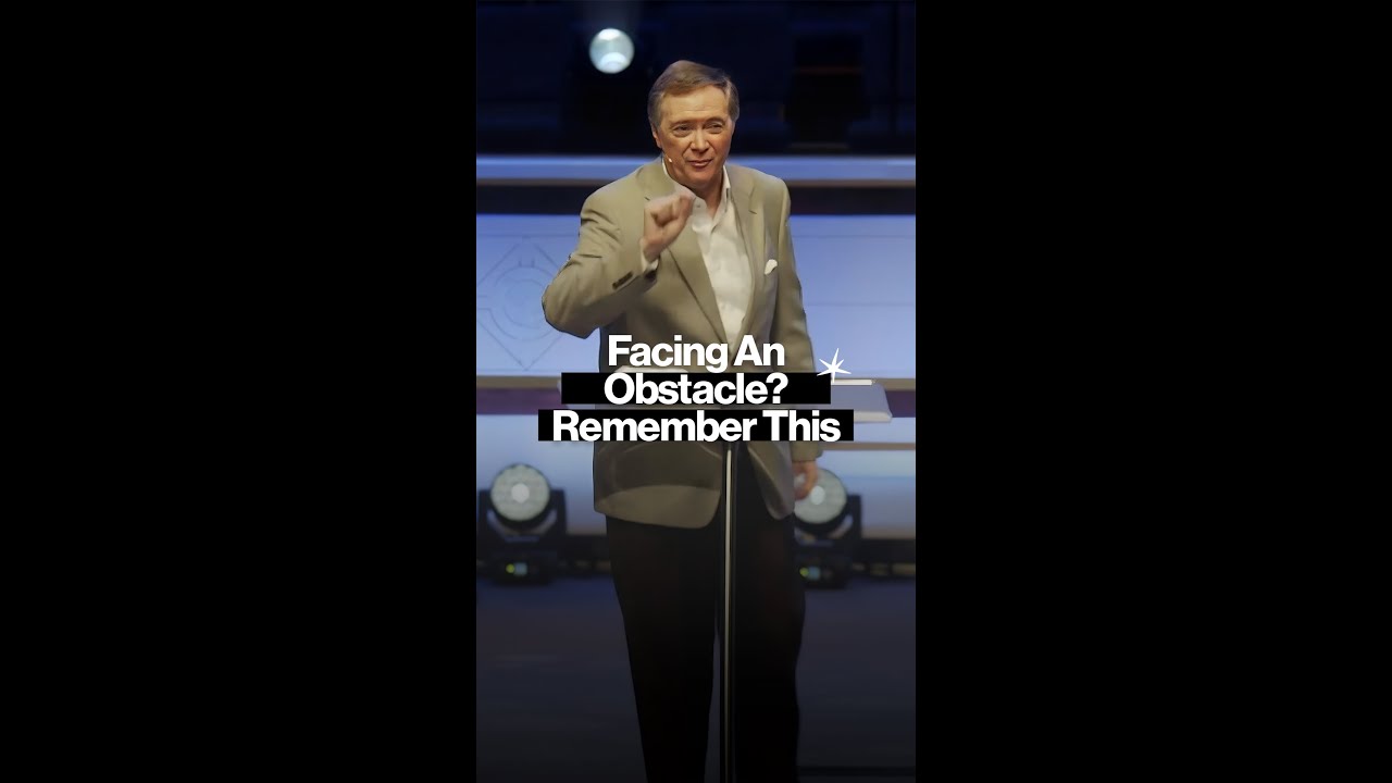 Facing An Obstacle? Remember This #shorts – All #ourCOG News