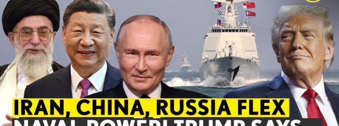 AXIS ALLIANCE: Iran, Russia And China Begin Joint Military Exercise ...