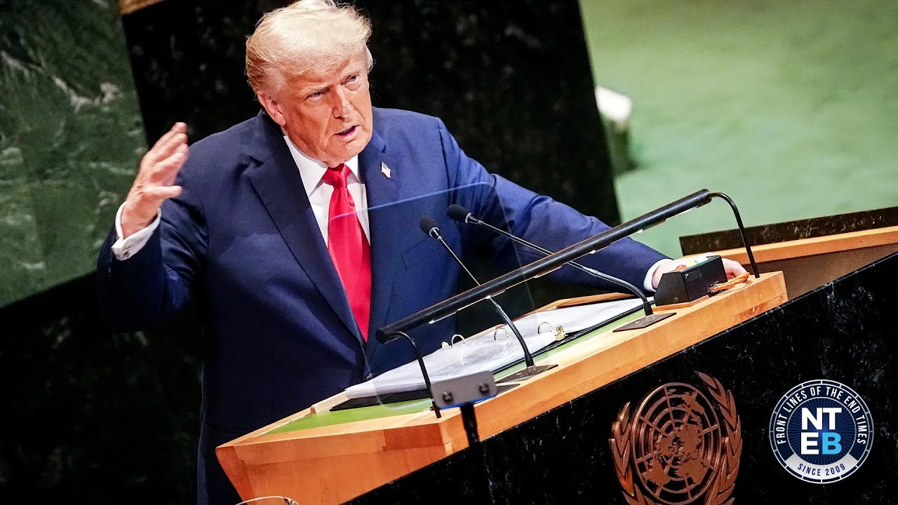 Trump At The United Nations Today Announced Plans For The Creation Of ...