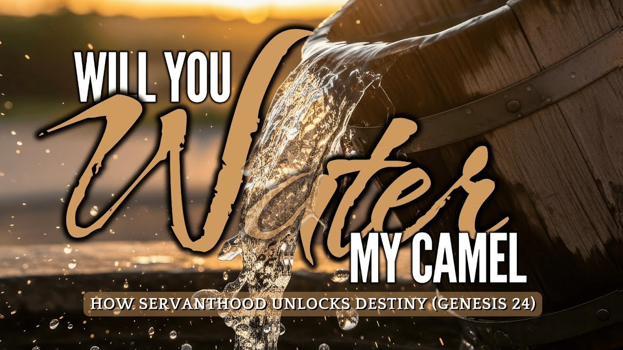 Will You Water the Camels? | How Servanthood Unlocks Destiny (Genesis ...